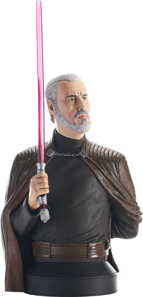 STAR WARS REVENGE OF THE SITH COUNT DOOKU 1/6 SCALE BUST | WORD UP ...